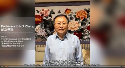 Professor BING Zheng Appointed as Chinese Chair of the Global China ...